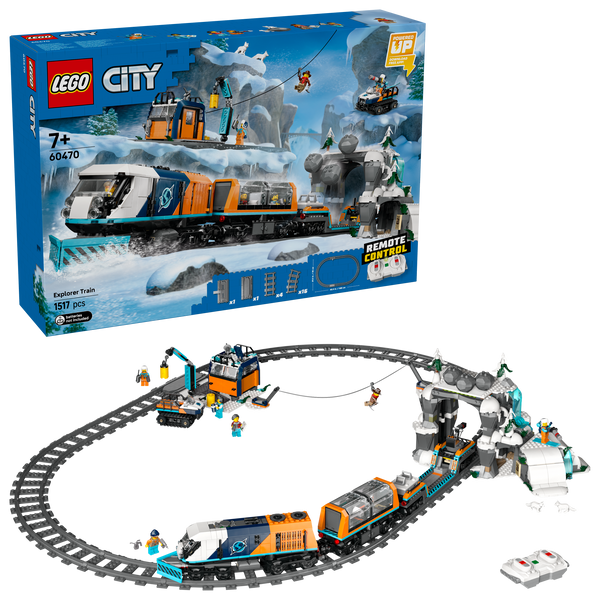 CITY EXPLORERS' ARCTIC POLAR EXPRESS TRAIN - 60470 – Brick By Brick Kenya