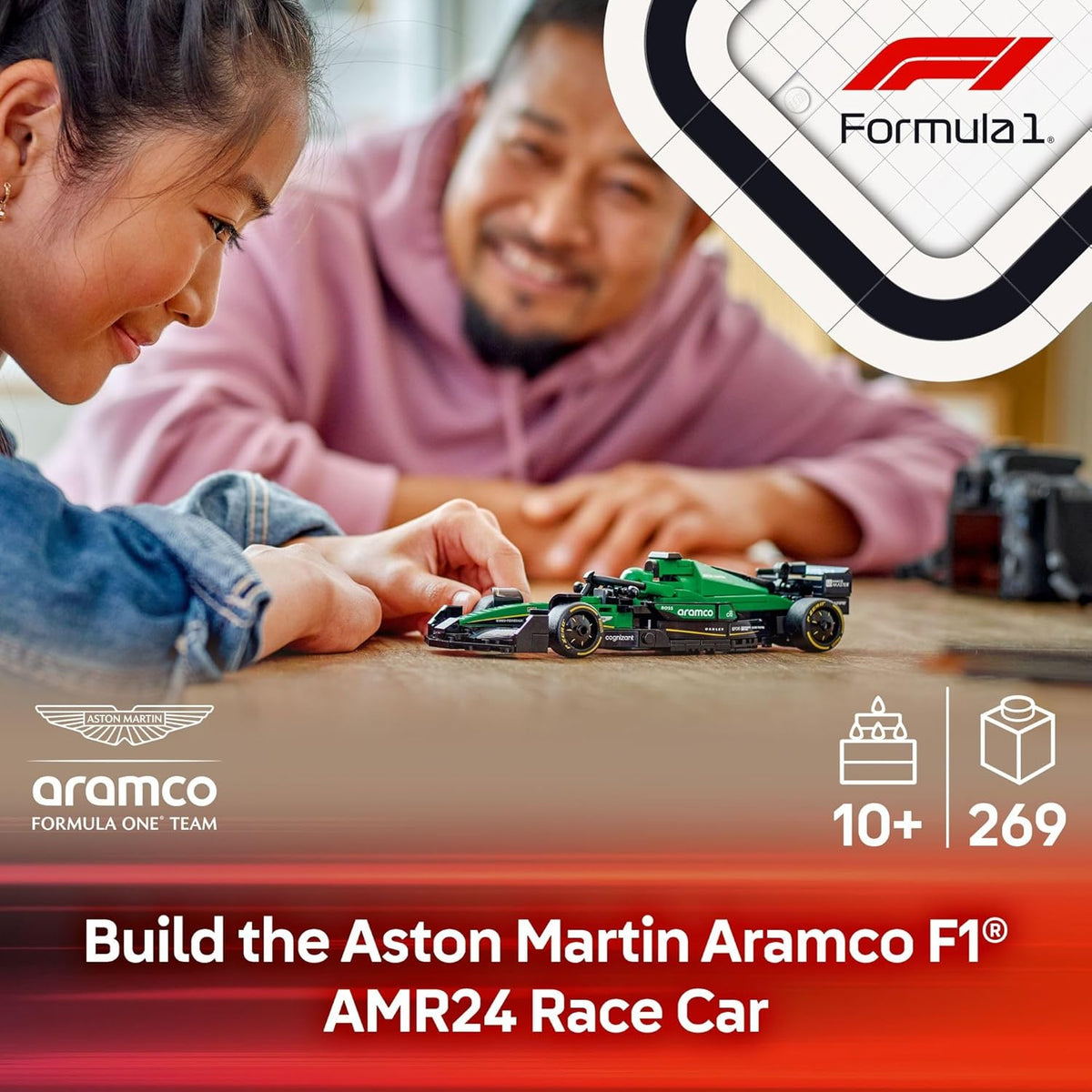 F1® SPEED CHAMPIONS ASTON MARTIN ARAMCO F1® AMR24 RACE CAR - 77245 ...