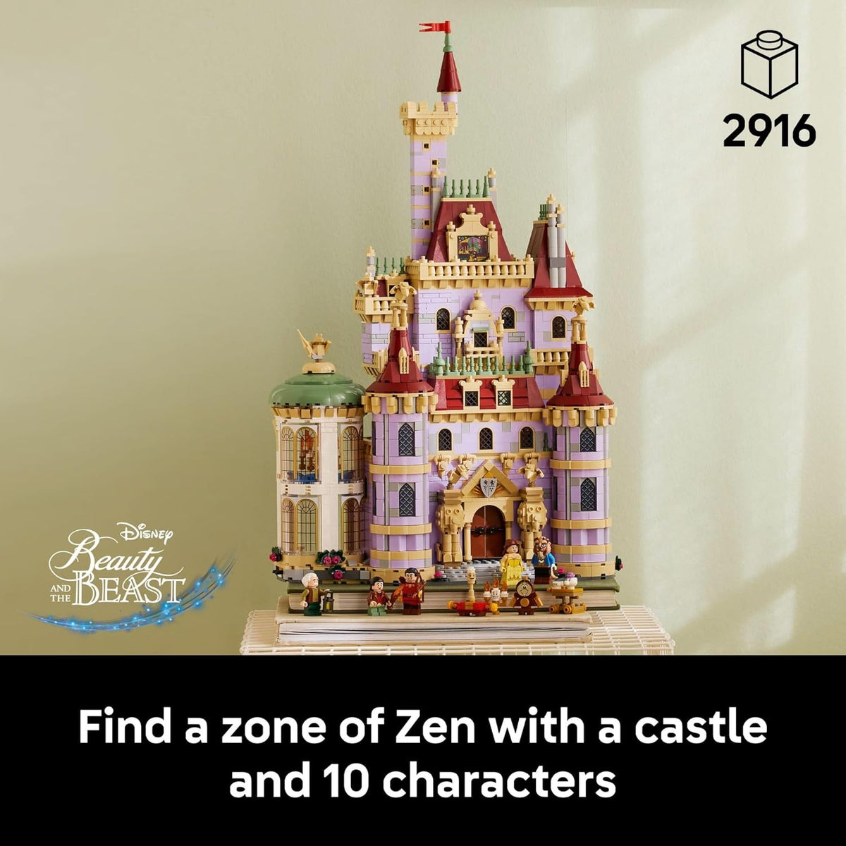 LEGO® DISNEY™ BEAUTY AND THE BEAST CASTLE - 43263 – Brick By Brick Kenya