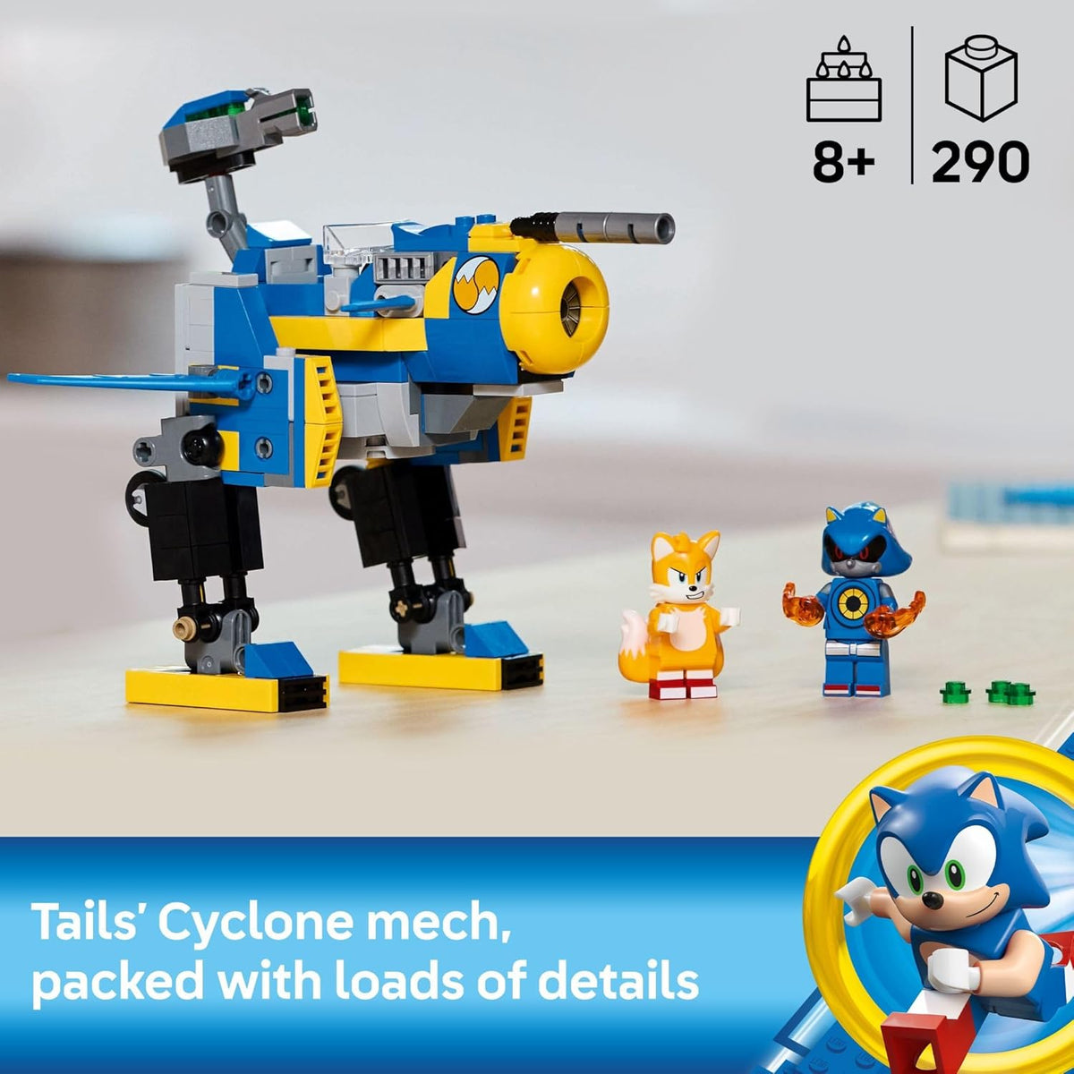 CYCLONE VS. METAL SONIC - 77002 – Brick By Brick Kenya