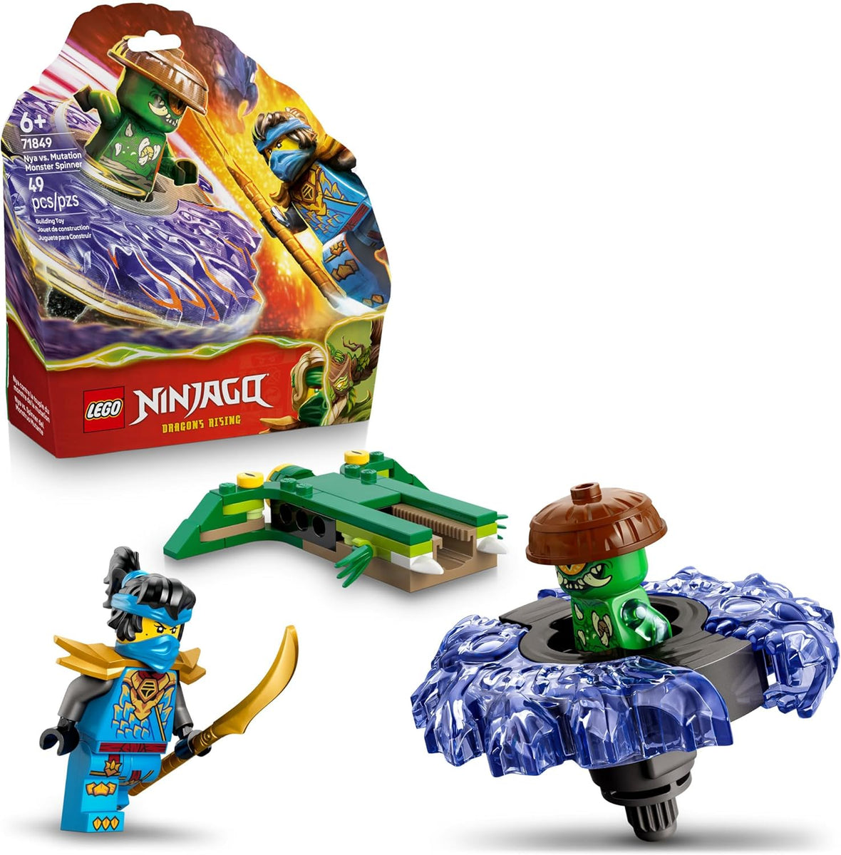 NINJAGO® NYA VS. MUTATION MONSTER SPINNER - 71849 – Brick By Brick Kenya